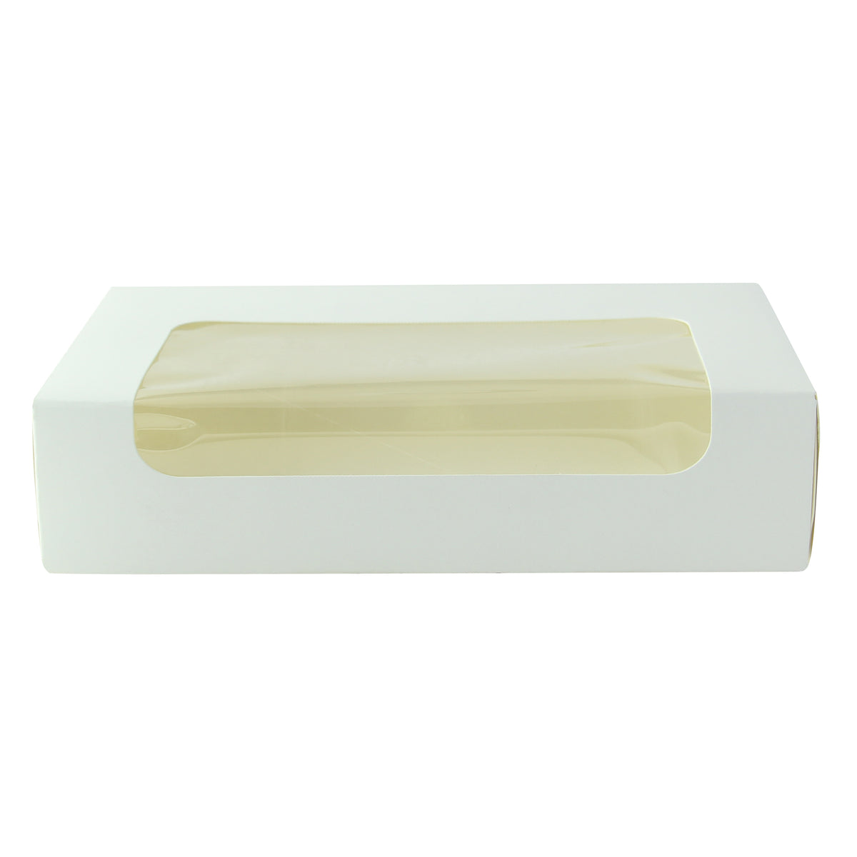 White Laminated Window Box 28oz – Klover Sales