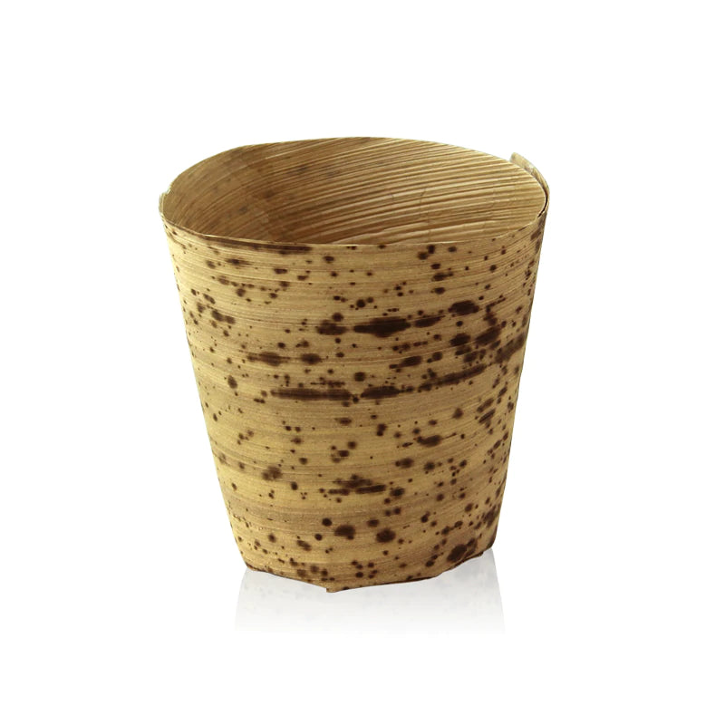 Bamboo Leaf Cup 4oz- 2.2in x 2.5in – Klover Sales